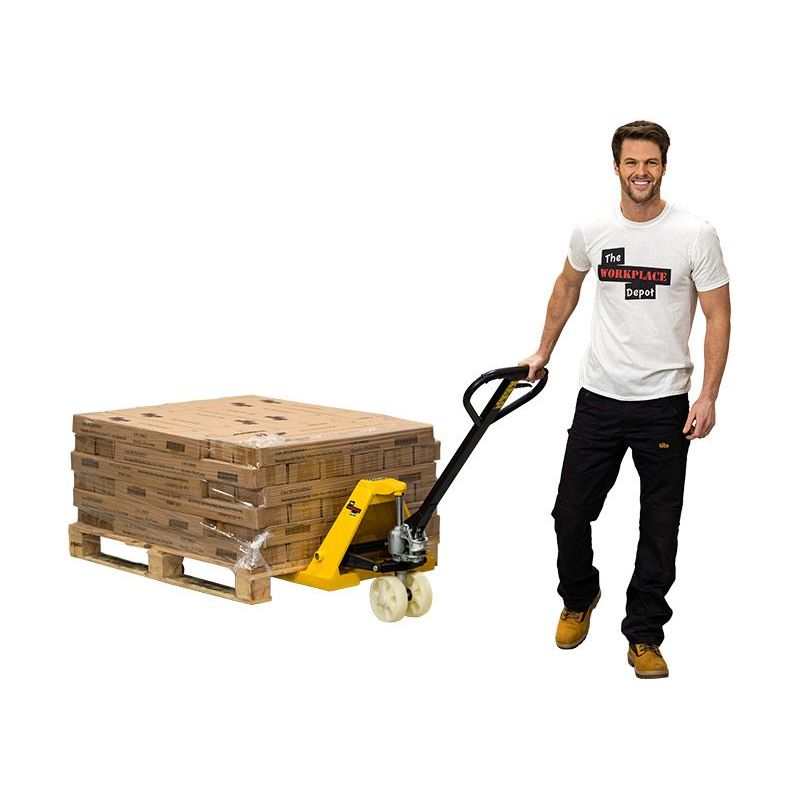 Tips on how safely unload pallets with a pallet truck — UK Pallet Racking