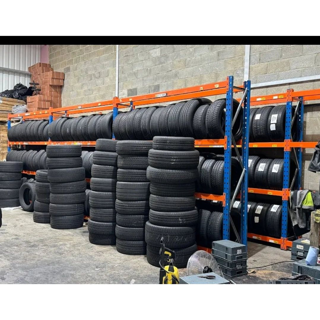 Car Tyre Racking 2.5m High 4 Shelves — UK Pallet Racking