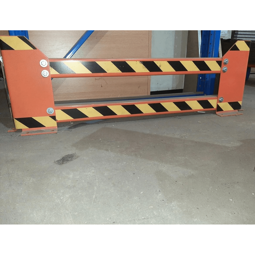 Pallet Racking Safety Protection Barrier Including Corner Guards For 1 ...