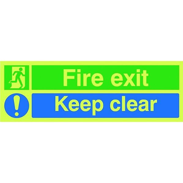 Photoluminescent Signs — UK Pallet Racking