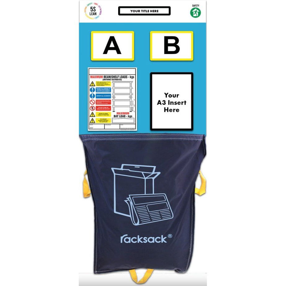 Rack End Rack Sack Board — UK Pallet Racking