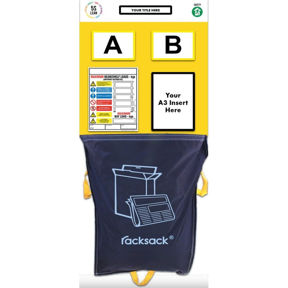 Rack End Rack Sack Board — UK Pallet Racking