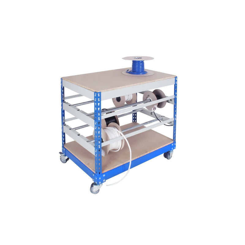 Rivet Cable Reel Storage/Bench — UK Pallet Racking