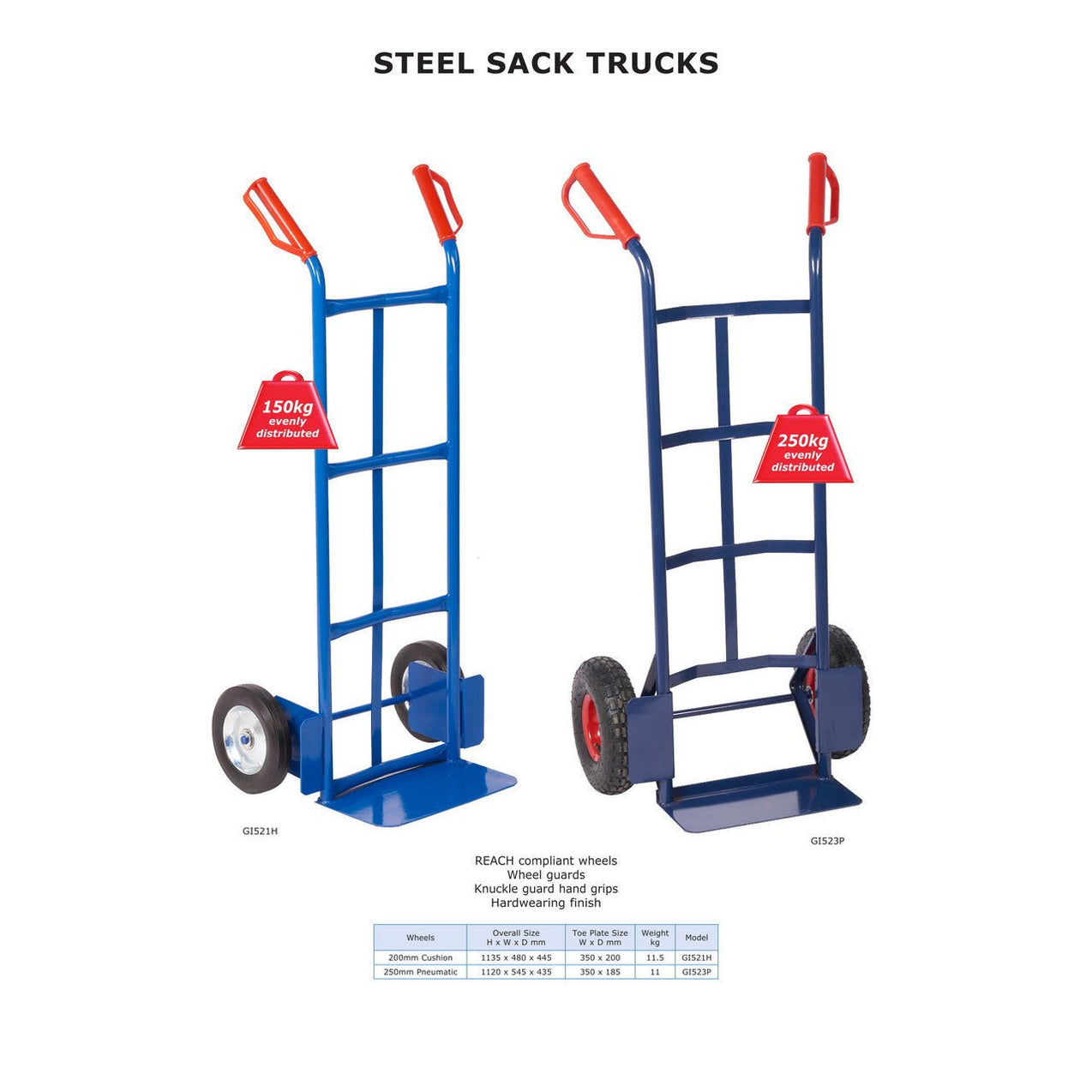 Steel Sack Trucks — UK Pallet Racking
