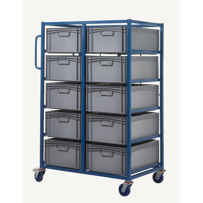 Tray Racks with Containers — UK Pallet Racking