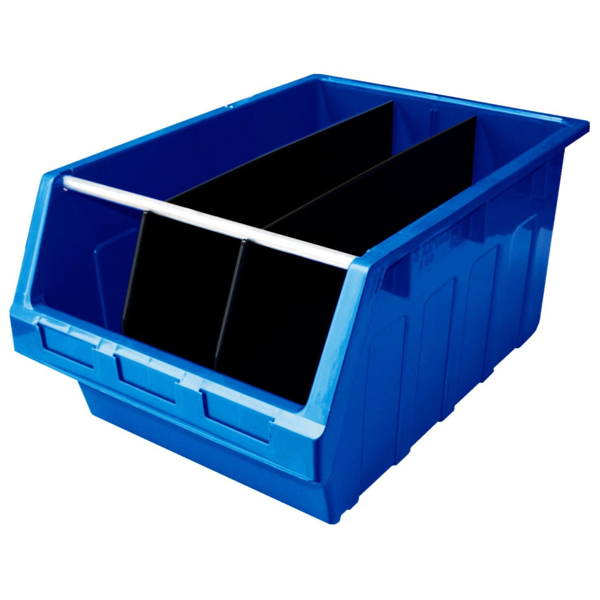 Large Stack and Nest Supra Storage Bins Blue 300 x 425 x 600 — UK ...
