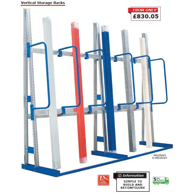 Vertical Storage Rack — UK Pallet Racking